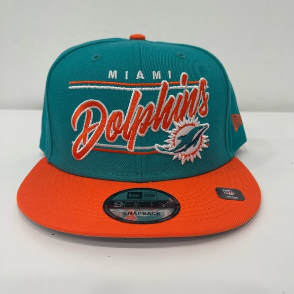 New Era | Accessories | New Era Miami Dolphins Nfl Football Script Cap ...